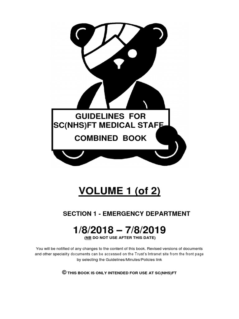 Emergency Department Handbook PDF | PDF | Emergency Department ...