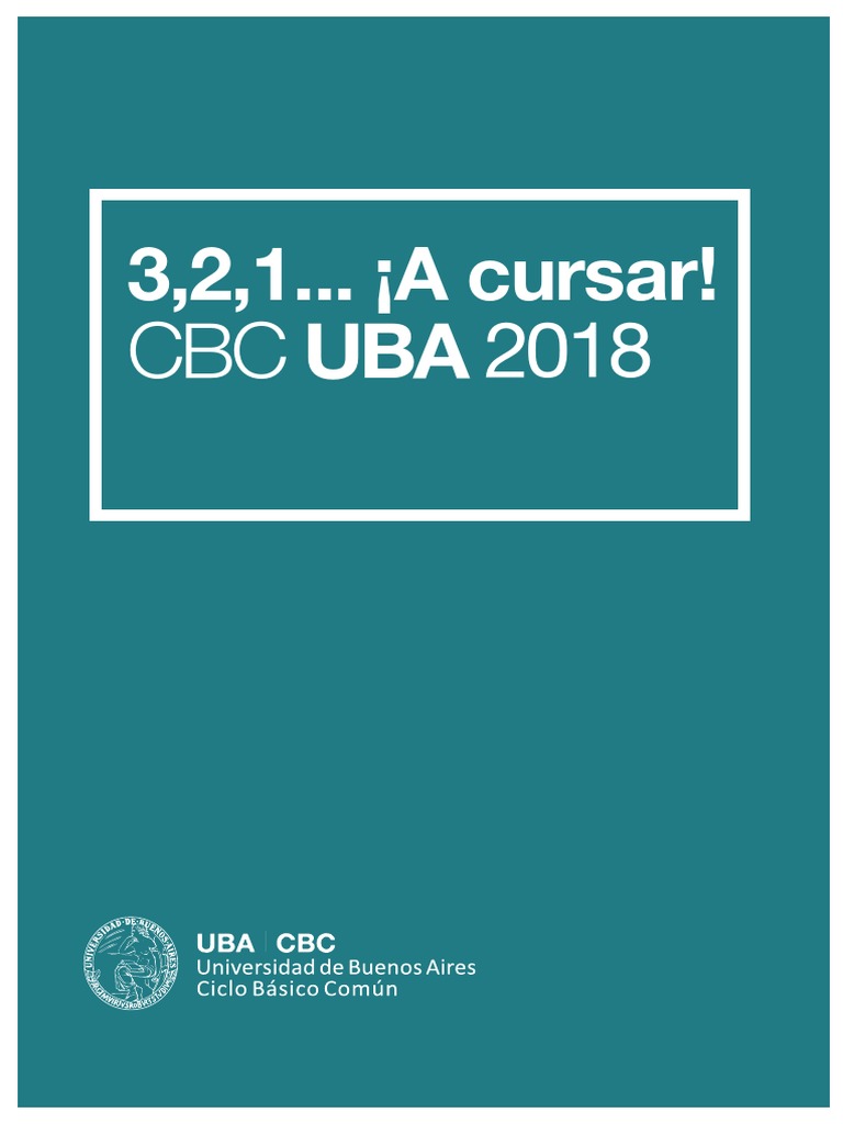 Guía Completa del CBC UBA 2018 | PDF | Prueba (evaluación) | Escuelas