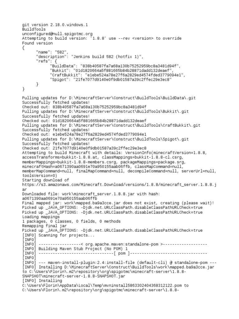 BuildTools Log | PDF | Utility Software | Software