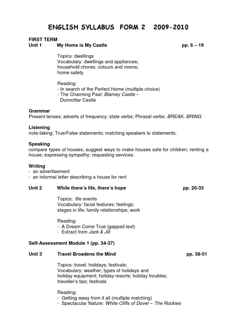 English 2 | PDF | English Language | Grammatical Tense