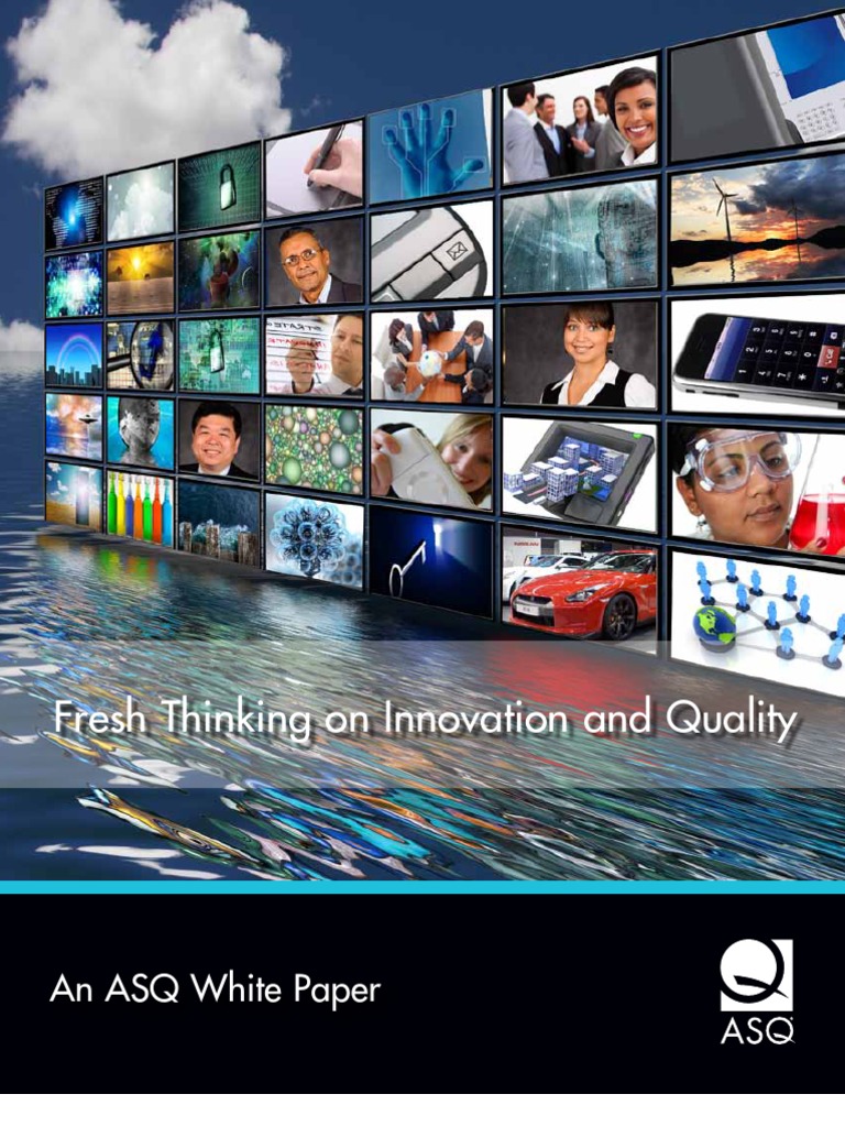 Fresh Thinking On Innovation and Quality | PDF | Six Sigma | Innovation