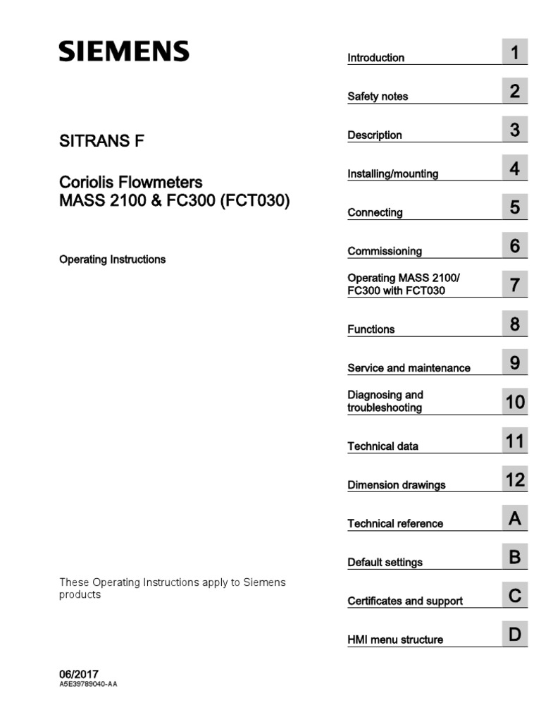 MASS2100 FC300 FCT030 OI en en-US PDF | PDF | Troubleshooting | Input ...