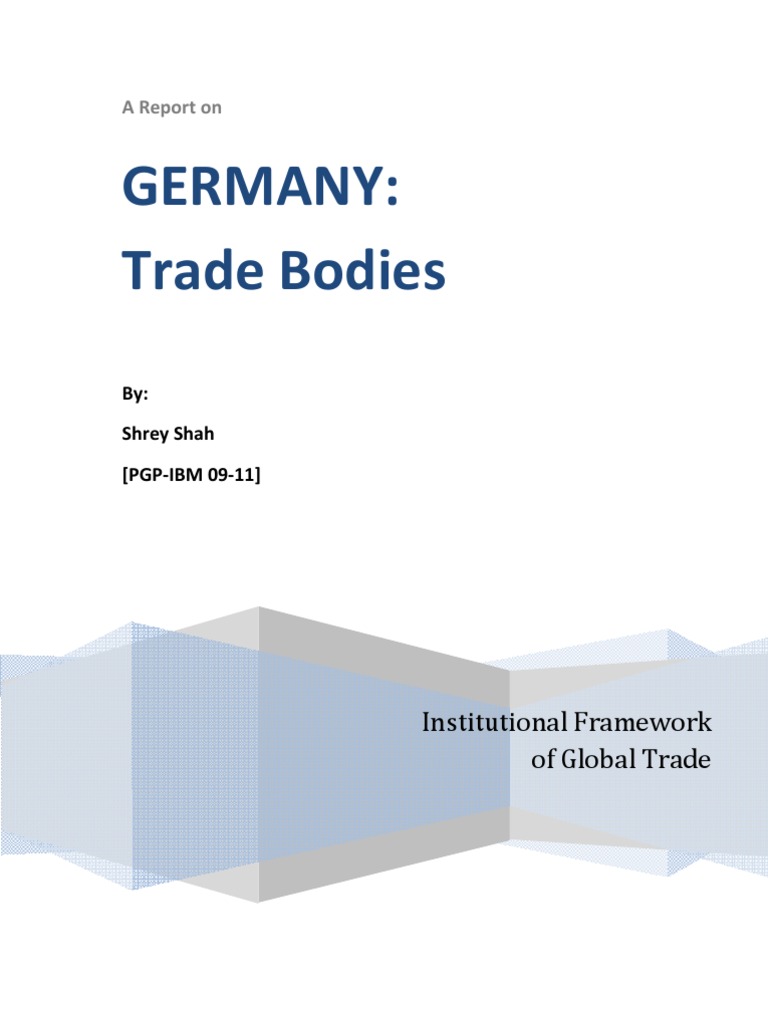 Germany Report | PDF | Germany | World Politics
