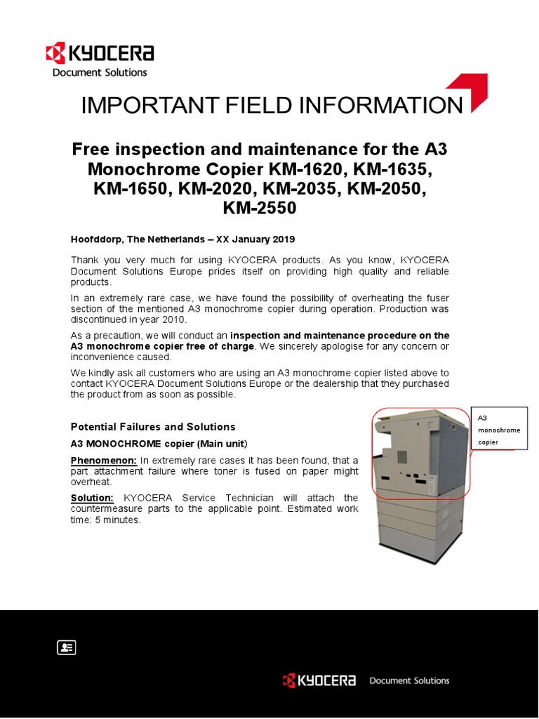 Free Copier Maintenance Alert | PDF | Photocopier | Computing