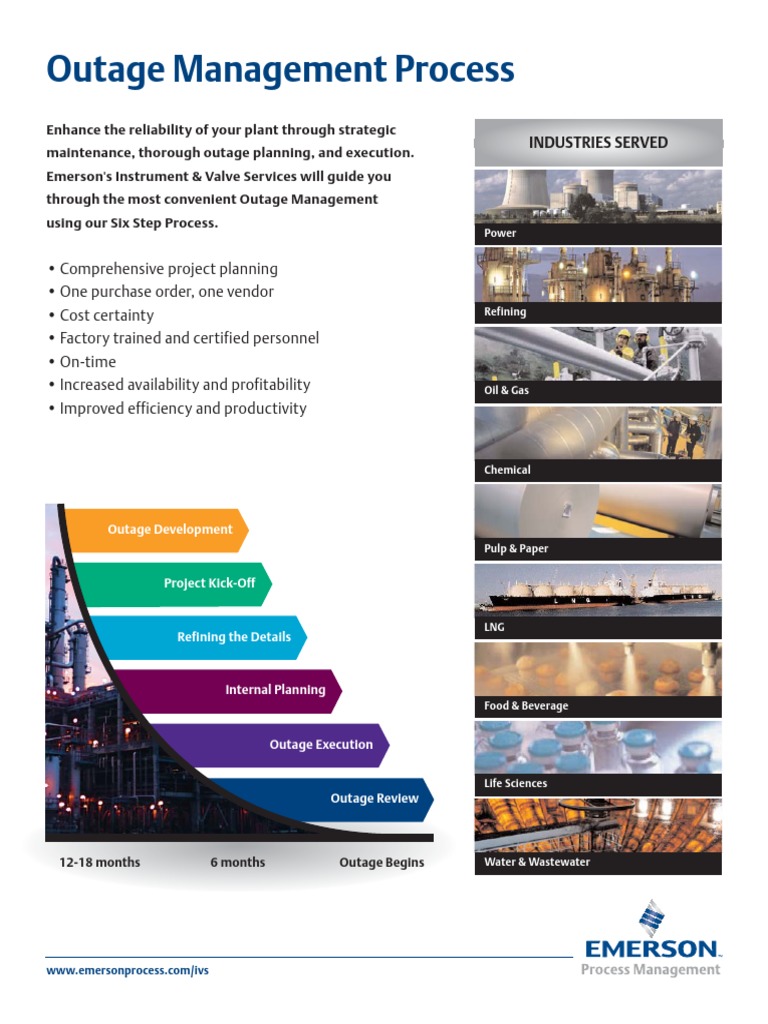 Outage Management Process | PDF | Specification (Technical Standard ...