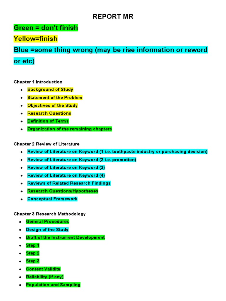 Report MR | PDF | Hypothesis | Data Analysis