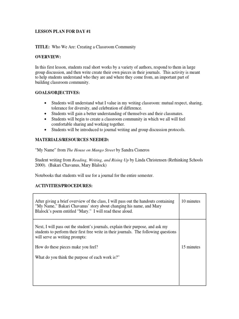 Sample Lesson Plan | PDF | Behaviorism | Psychotherapy