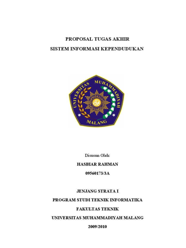 Proposal Tugas Akhir Umm | PDF