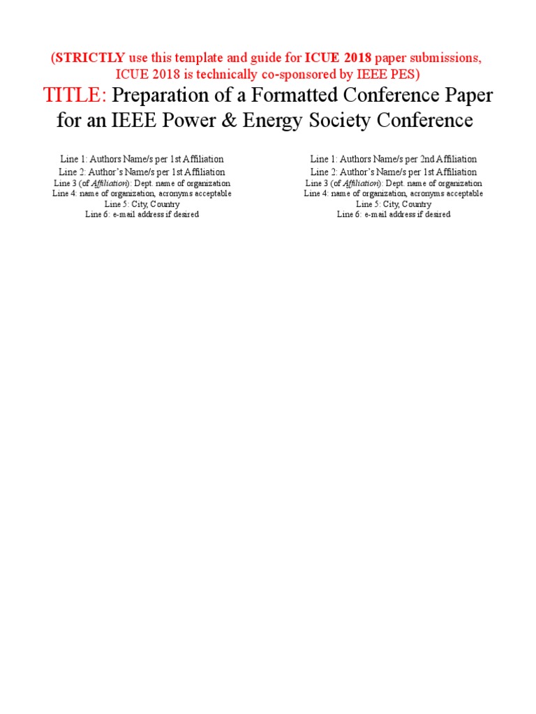 Review Paper Format | PDF | Citation | International System Of Units