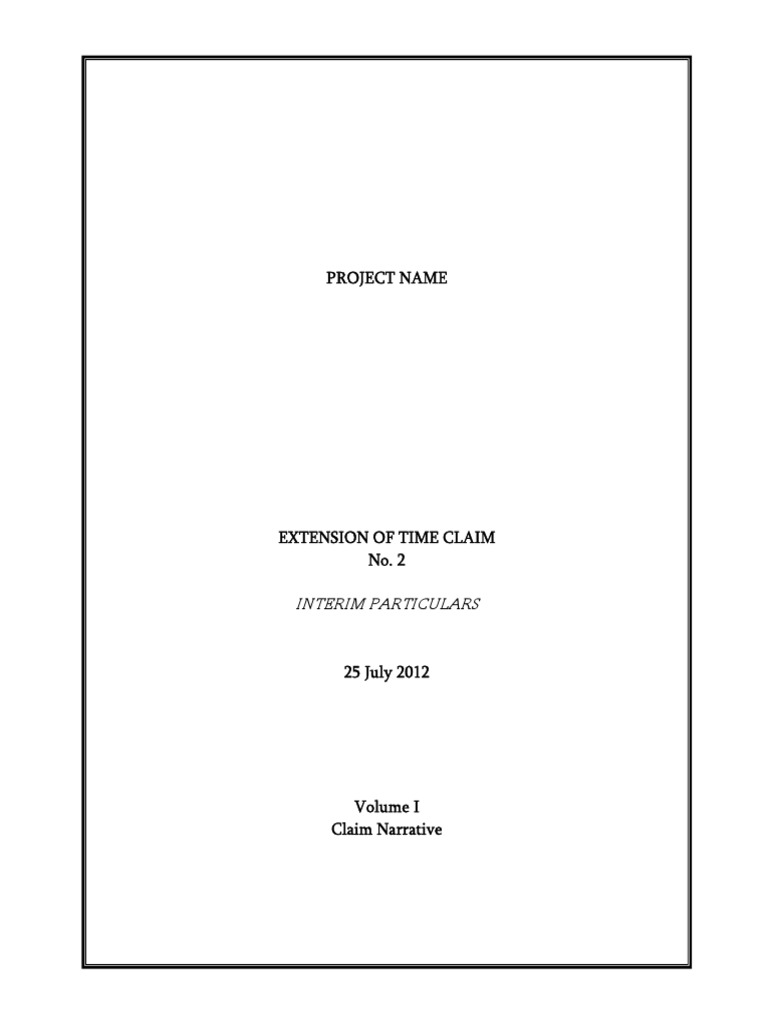 EOT Sample | PDF | Addendum | Elevator