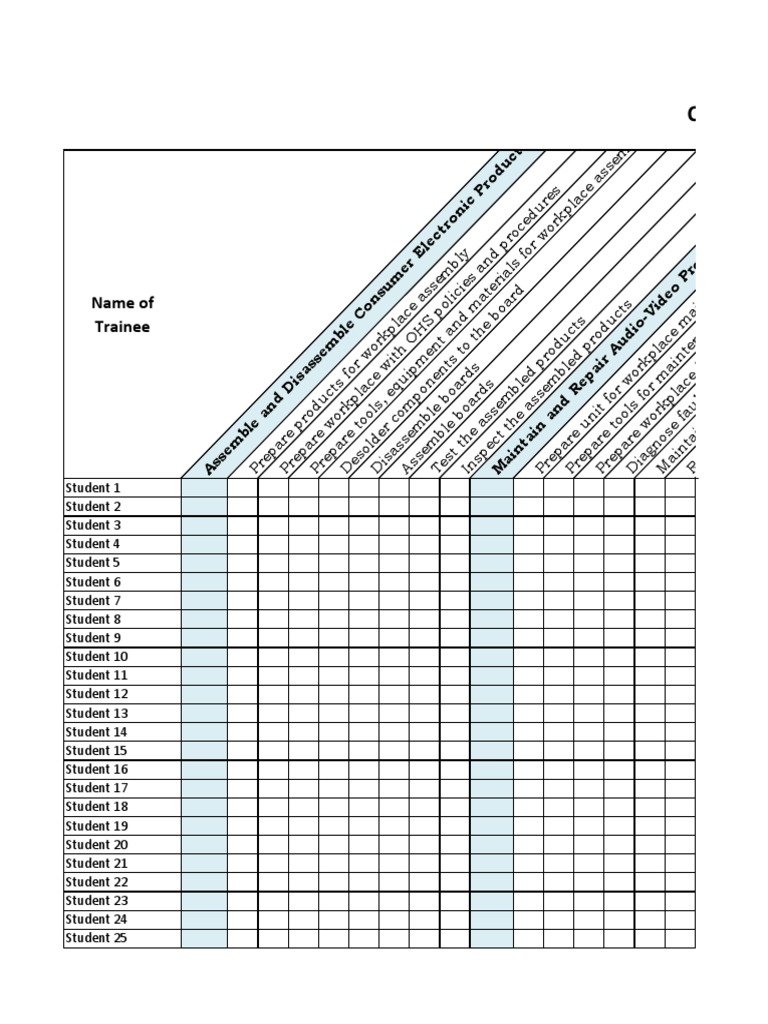 Achievement Chart PDF | PDF