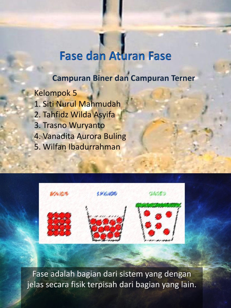 Fase Dan Aturan Fase Campuran Biner Dan Terner | PDF