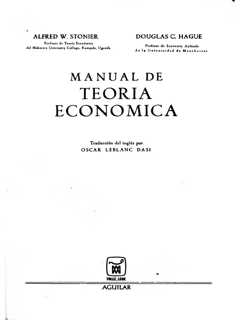 Manual de Teoría Económica PDF | PDF | Monopolio | Oligopolio