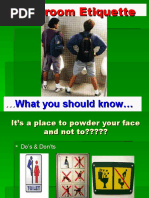 Toilet Etiquette | PDF