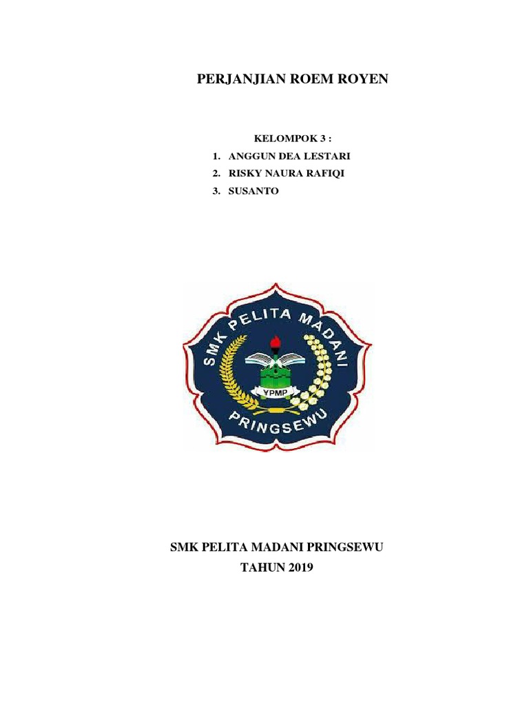 Perjanjian Roem Royen | PDF