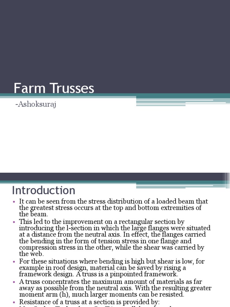 Farm Trusses | PDF | Truss | Civil Engineering