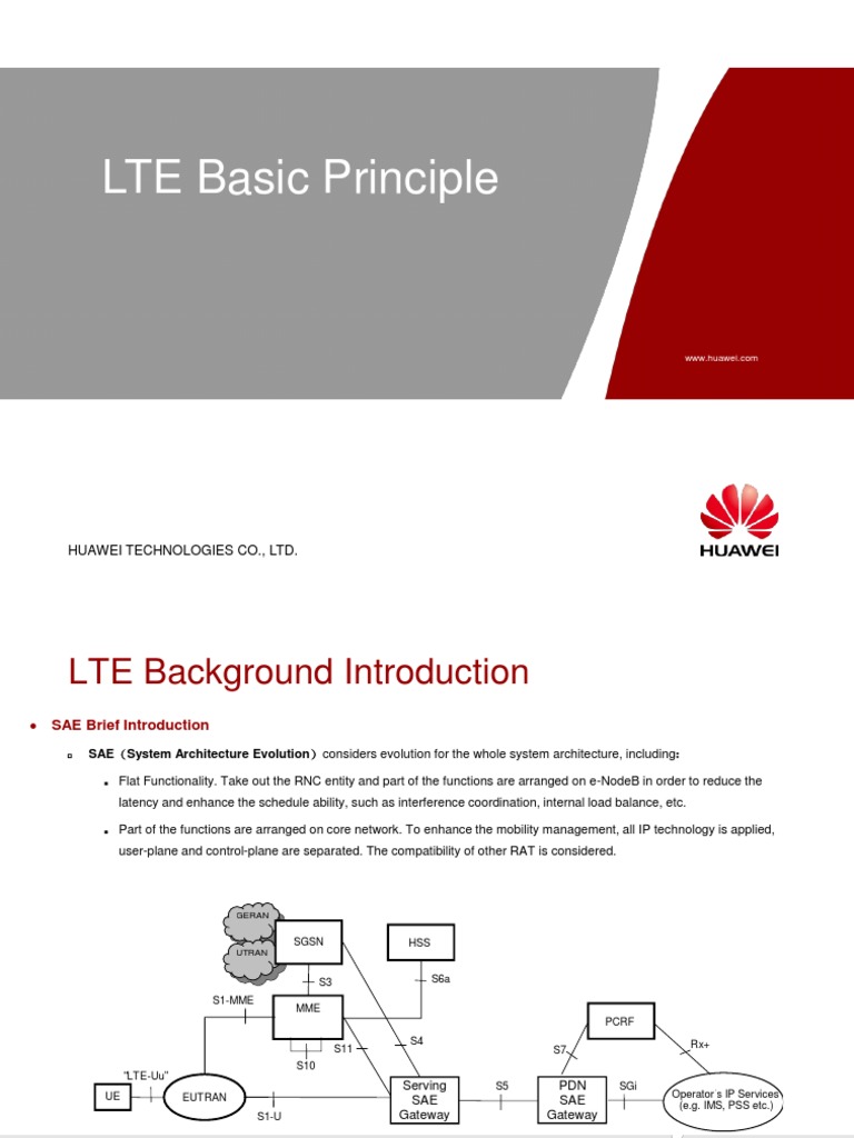 LTE Basic Principle: Security Level | PDF | Duplex (Telecommunications) | Orthogonal Frequency ...