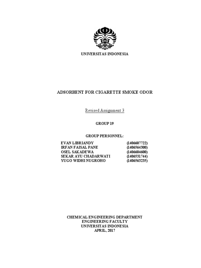 Tk19 Revised Assignment3 | PDF | Adsorption | Nature