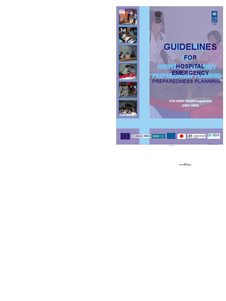 Guidelines Hospital Emergency | PDF | Hazards | Emergency Department