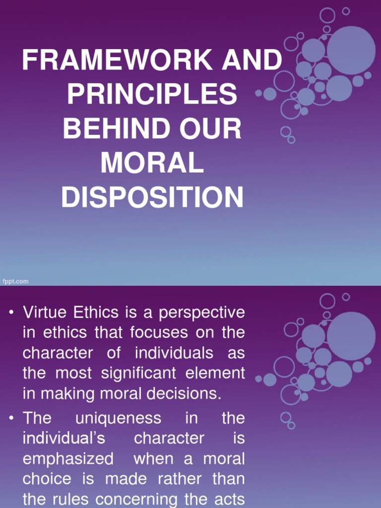 Framework And Principles Behind Our Moral Disposition | Aristotle | Soul