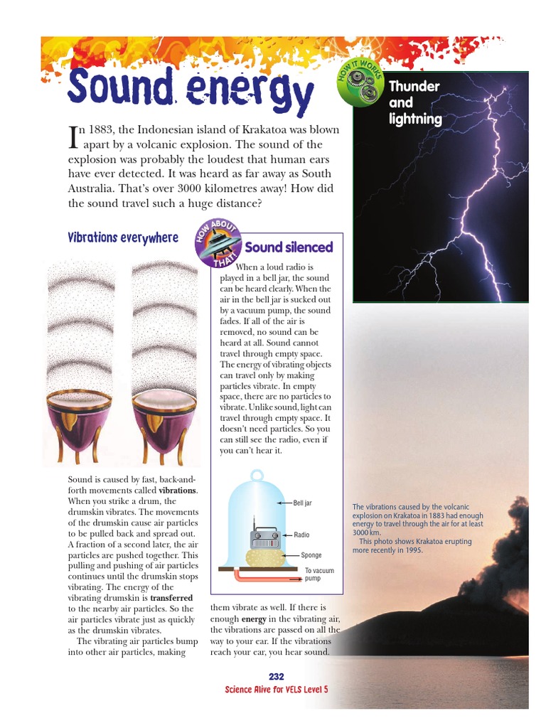 Sound Energy PDF | PDF | Sound | Hearing