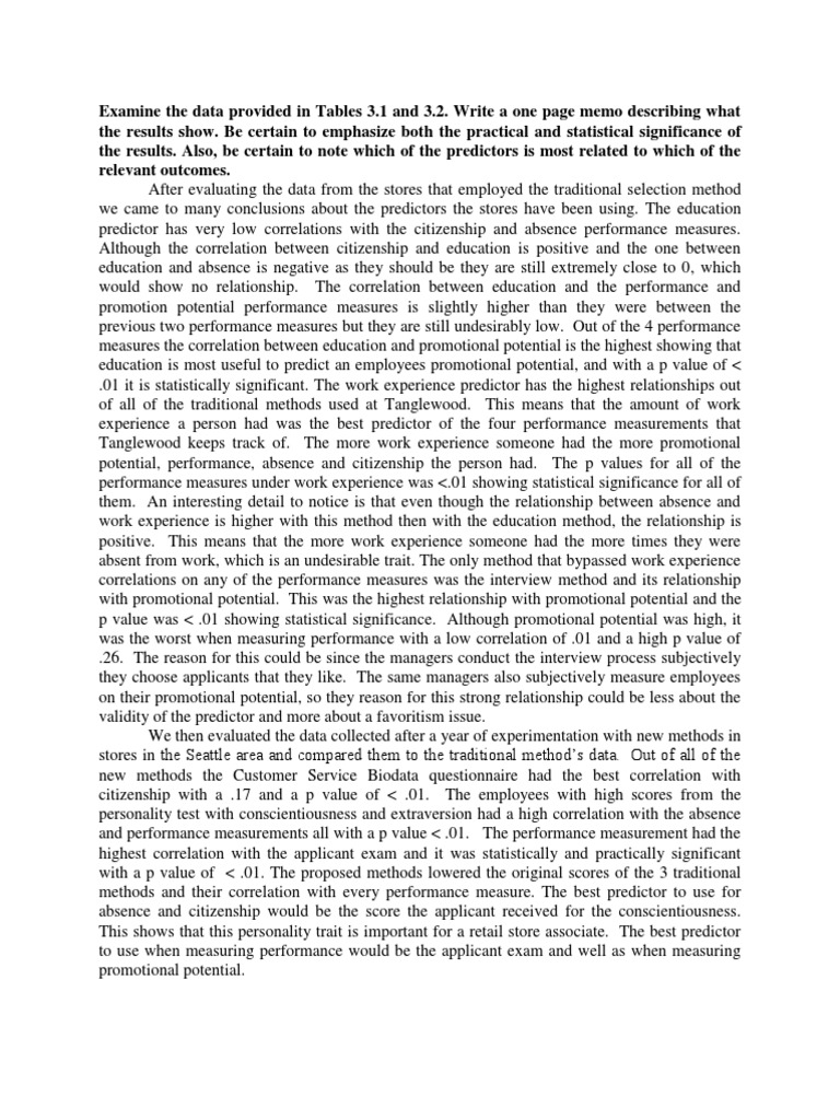 Oup Case Study | PDF | Validity (Statistics) | P Value