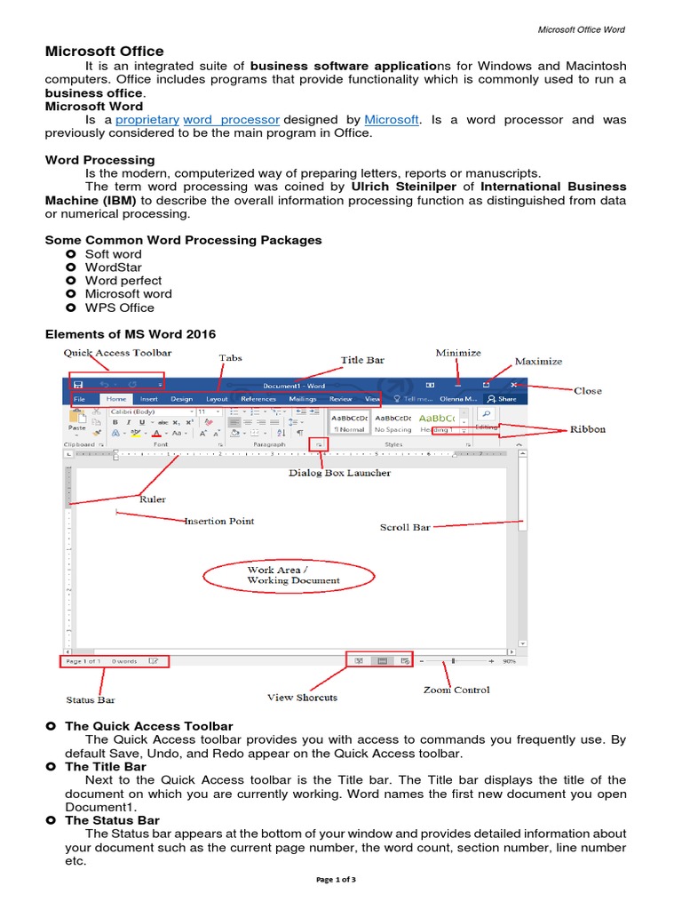 Microsoft Office: Proprietary Word Processor Microsoft | PDF | Word Processor | Microsoft Word