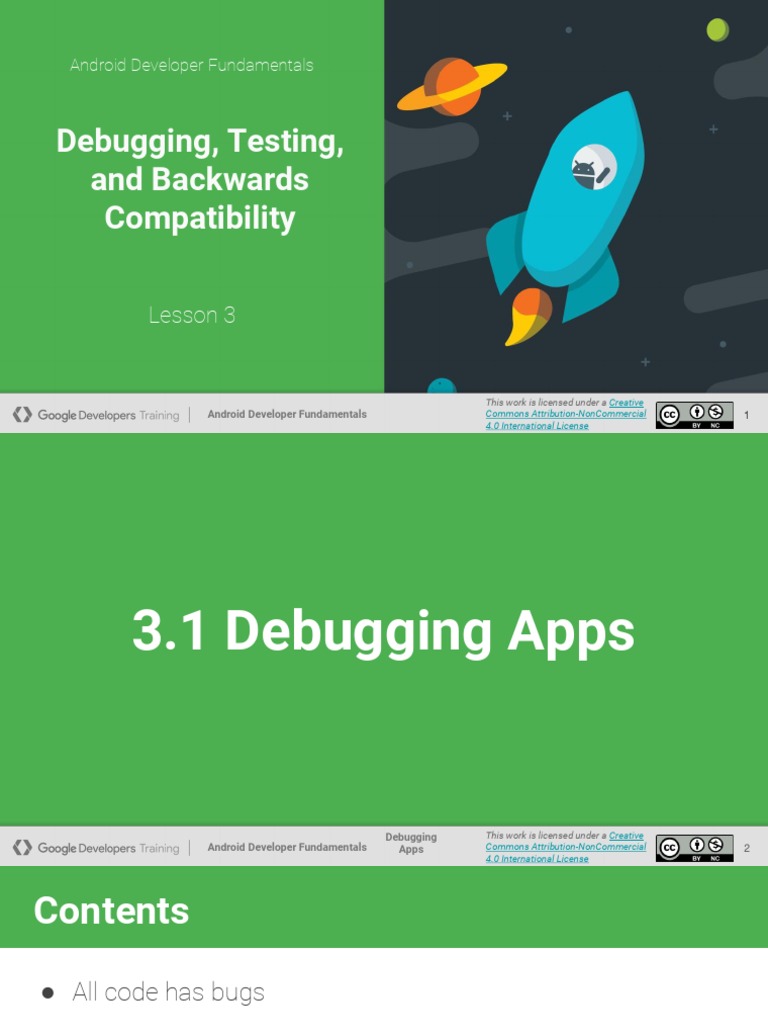 3.1 Debugging Your Apps | PDF | Software Bug | Debugging