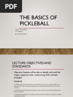 Beginner Pickleball Lesson Plan | PDF | Sports