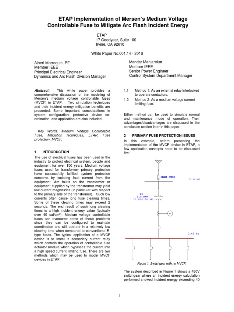 Fuse Calculation | PDF | Fuse (Electrical) | Transformer