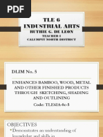 TLE 6 - Industrial Arts | PDF | Curriculum | Learning