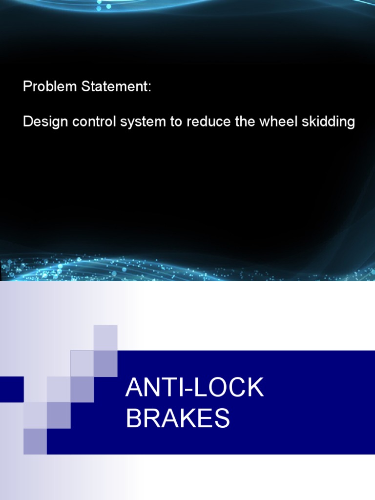 Chapter3 Automotive Embedded Applications | PDF | Anti Lock Braking ...