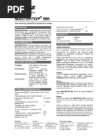 Masterflow 980 Tds | PDF | Strength Of Materials | Concrete