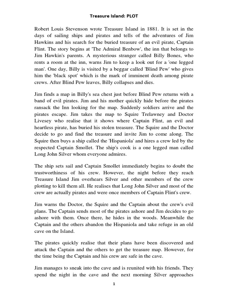 Treasure Island Plot | PDF | Treasure Island