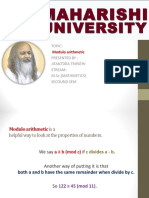 Modular Arithmetic Practice Problems | PDF