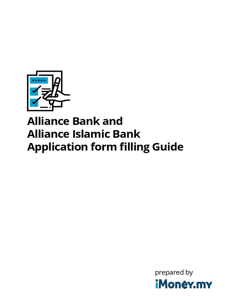 Bank Application Form Guide | PDF