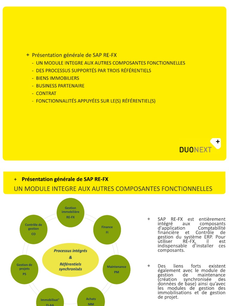 Présentation - Sap-Refx PDF | PDF
