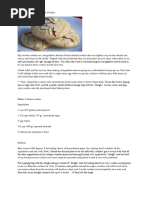 Friendship Bread Printout | PDF | Batter (Cooking) | Breads