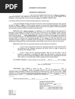 Partnership Resolution Sample | PDF | Banks | Banking