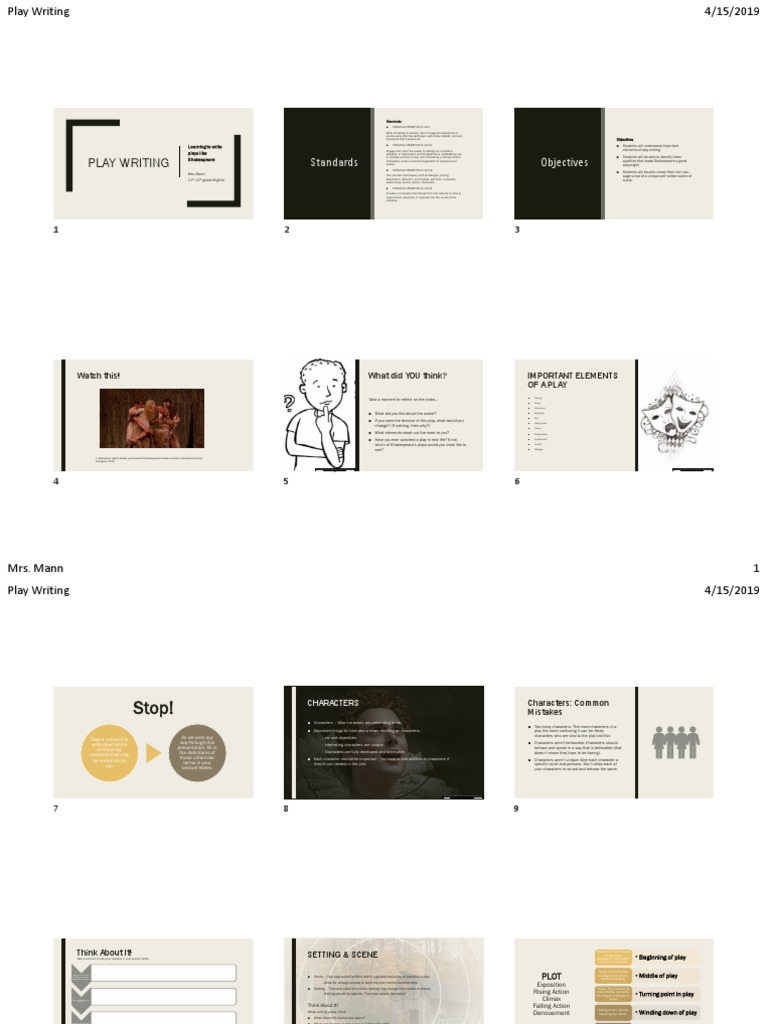 Handout Master | PDF | Plot (Narrative) | Entertainment