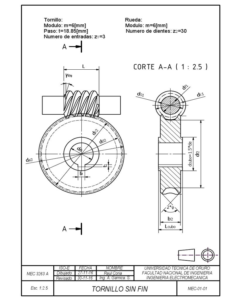 Tornillo Sin Fin | PDF