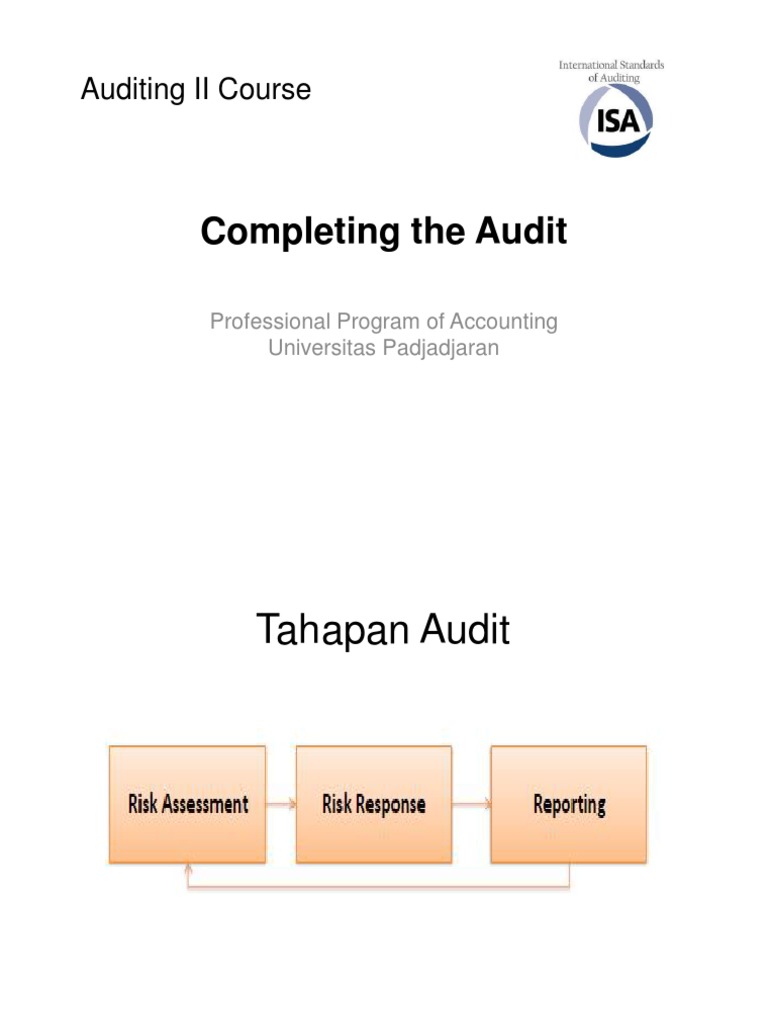 Completing The Audit | PDF | Audit | Accounting