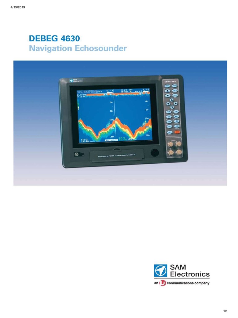 Debeg 4630 Brochure | PDF