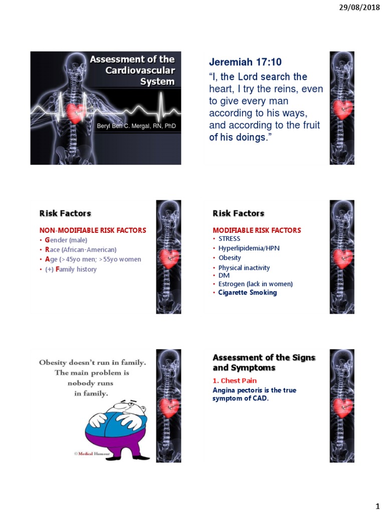 Cardio Assessment | PDF | Pulse | Diastole