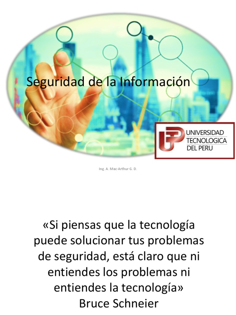 Seguridad de Informacion | PDF