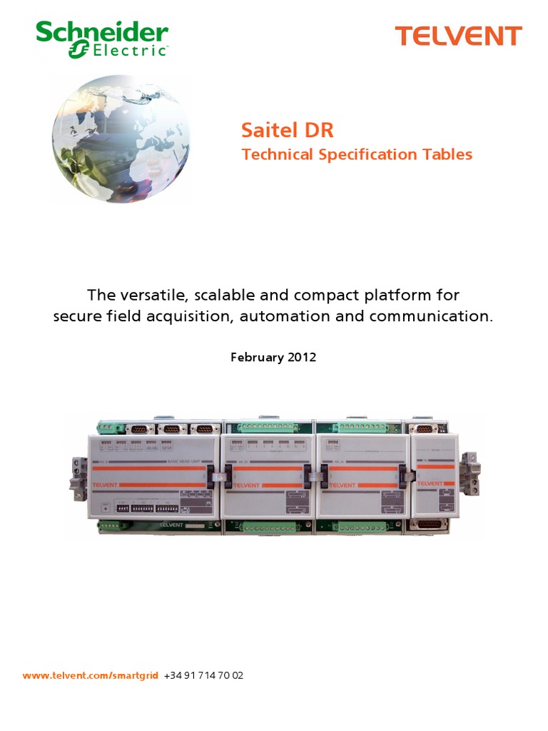Telvent RTU Teknik Katalog | PDF | Electromagnetic Compatibility ...