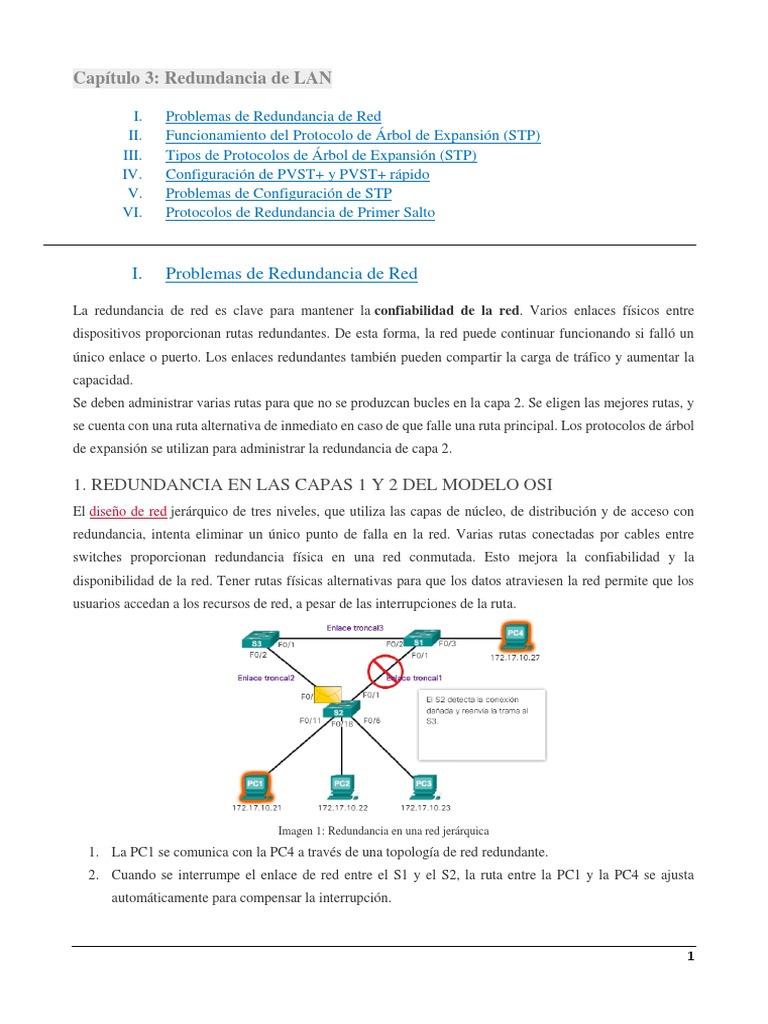 Capítulo 3 | PDF | Conmutador de red | Redes