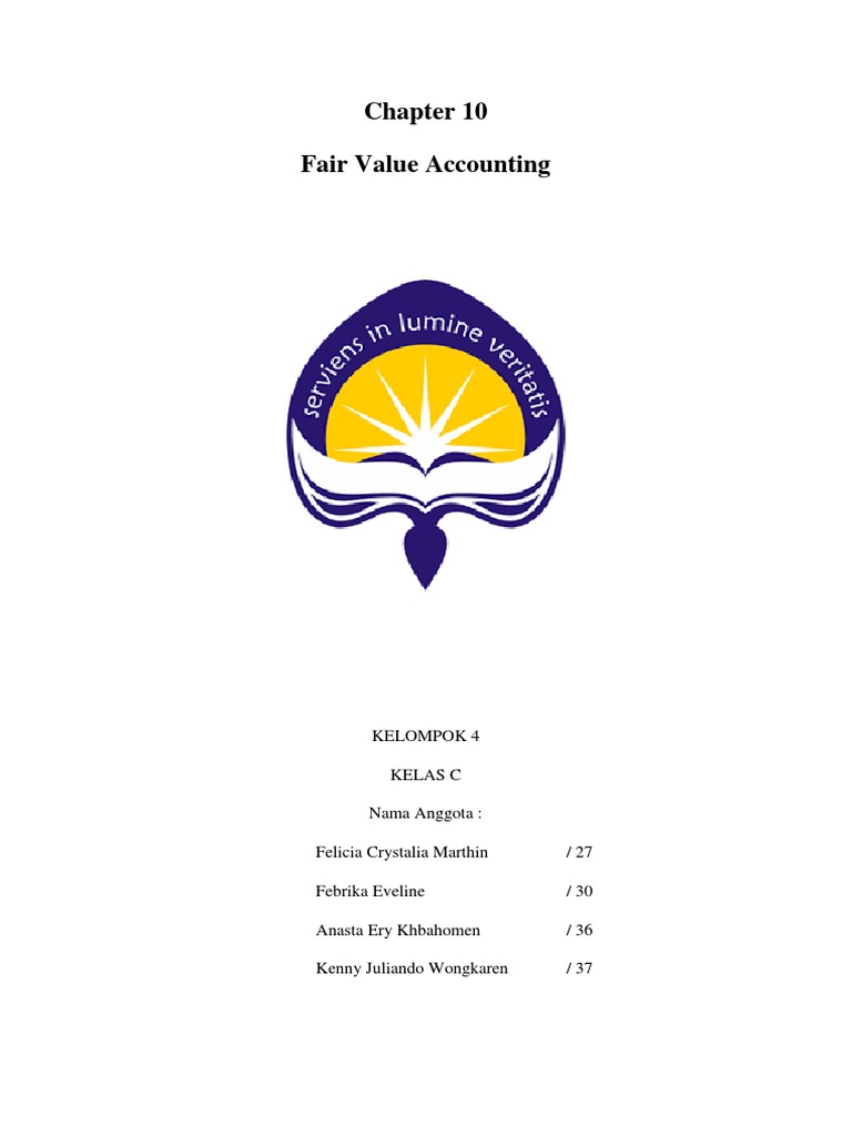 FAIR VALUE ACCOUNTING | PDF