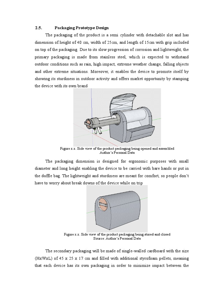 2.5. Packaging Prototype Design | PDF