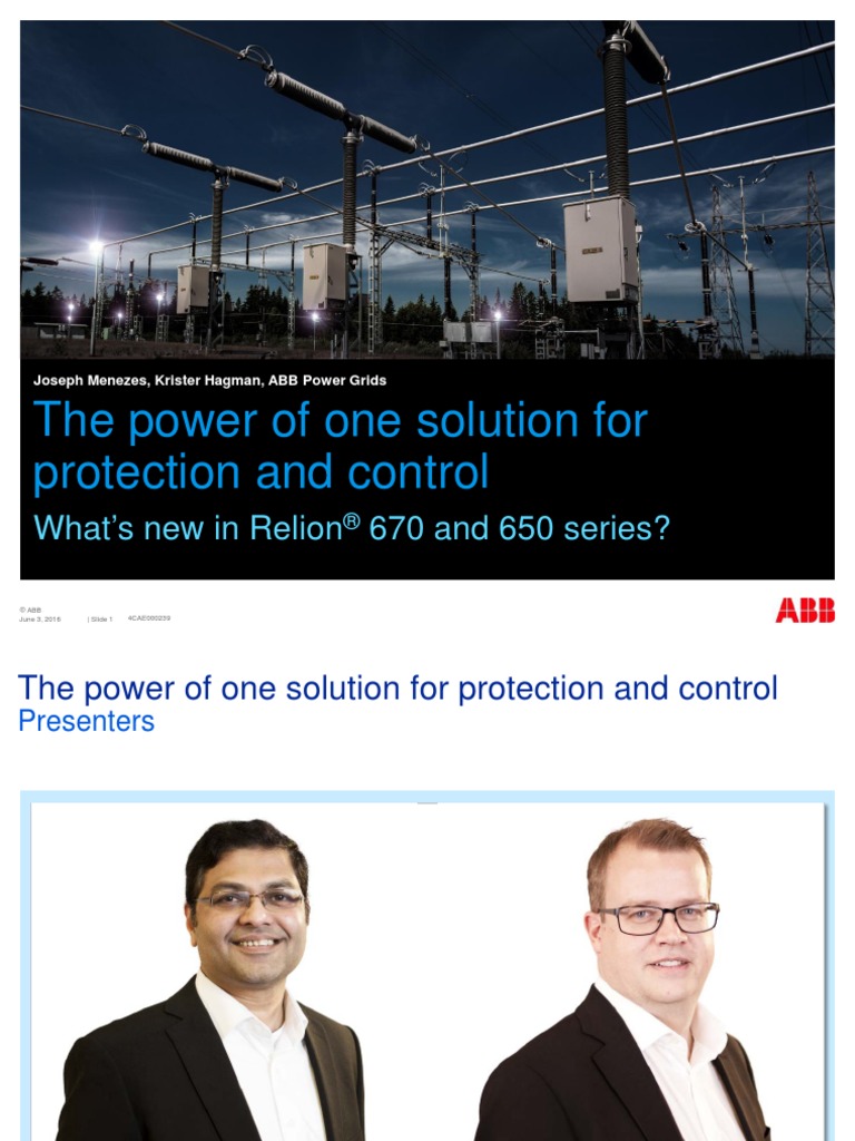 What Is New in ABB Relion 670 and 650 | PDF | User (Computing ...